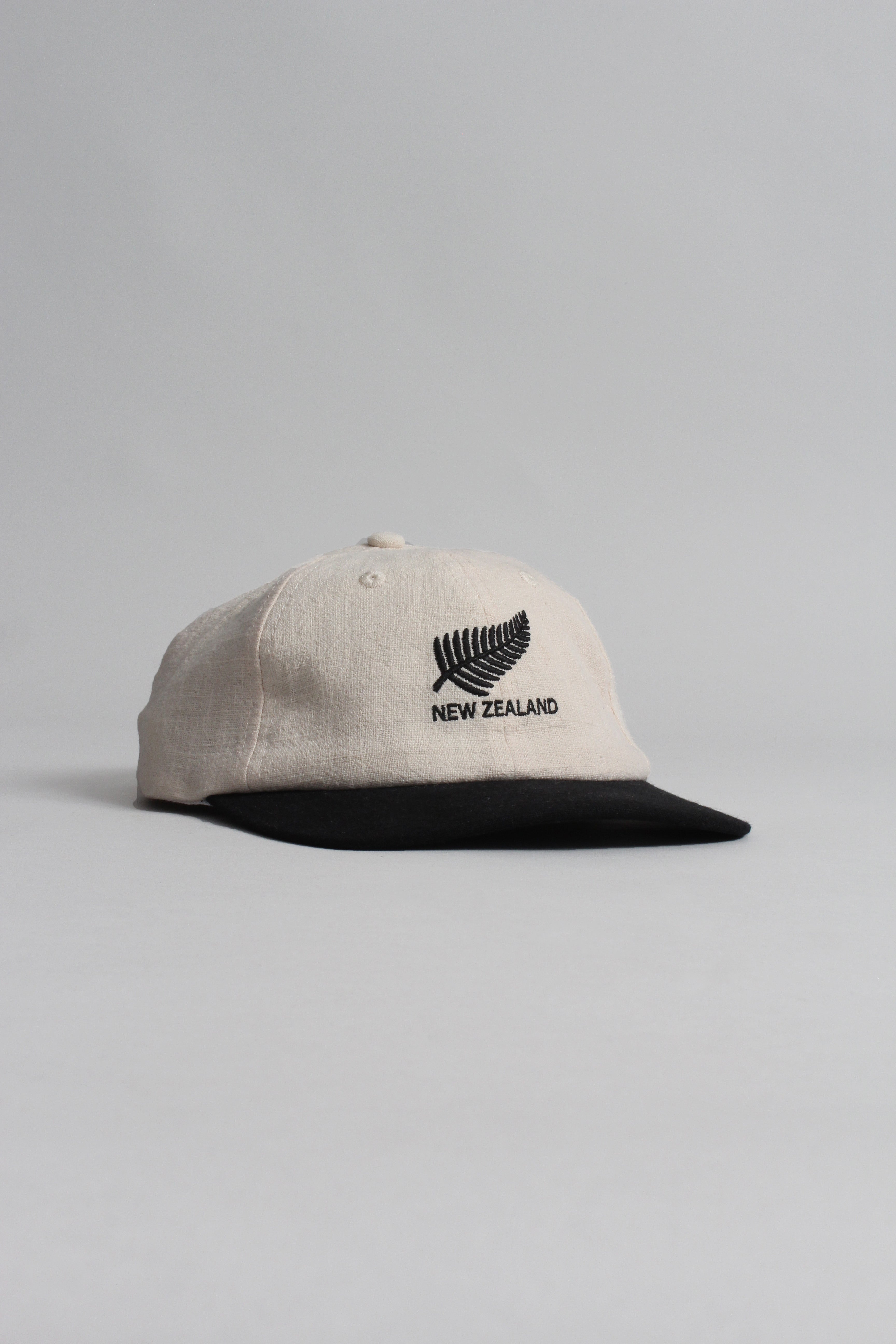 NZ Supporters Cap Beige & Black – Tidy Hat Company
